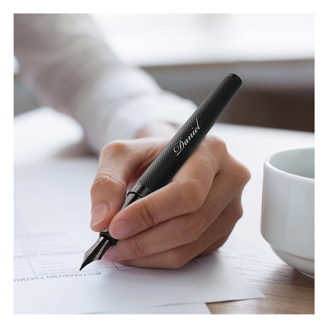 Personalized Pens FOUNTAIN PEN Graduation Birthday Gift for Him Dad Men ...