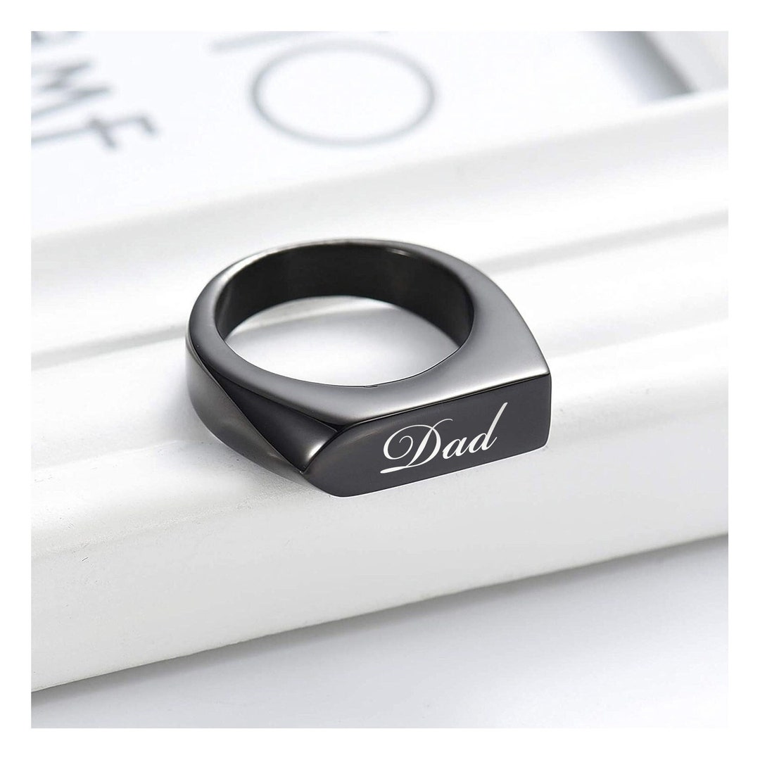 Personalized CREMATION URN RING Ashes Jewelry Rings Keepsake Custom ...