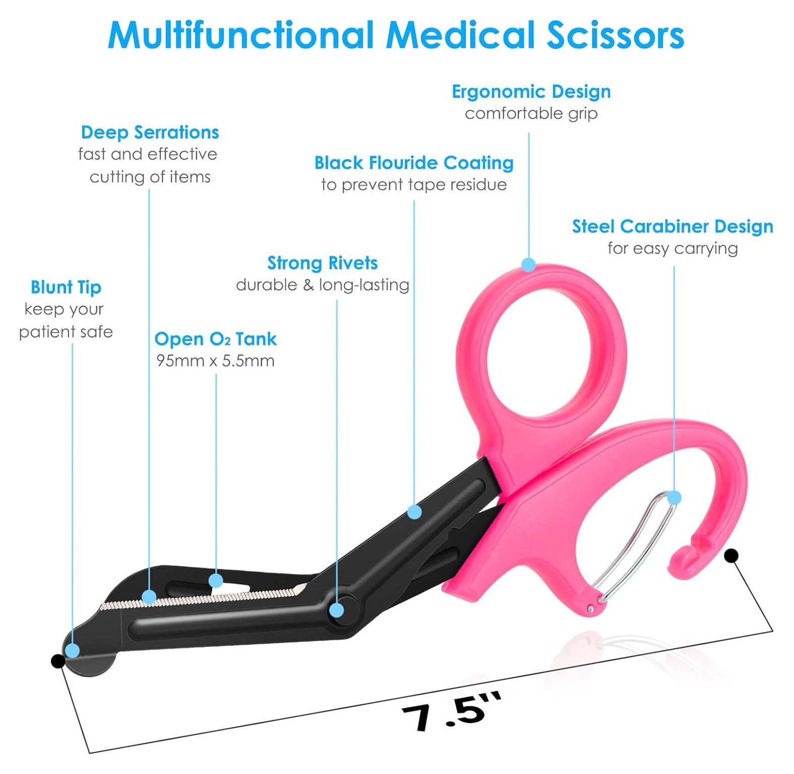 Personalized MEDICAL SCISSORS Bandage Trauma Shears Nurse Nursing ...