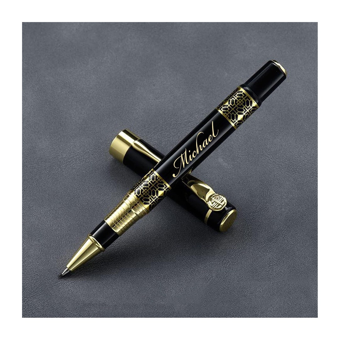 Personalized EXECUTIVE PEN Custom Pens Engraved Groomsmen Fathers Day ...