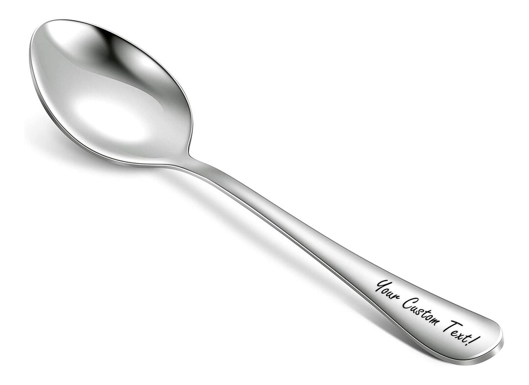 Personalized SPOON Tablespoon Dinnerware Utensil Party Wedding - Etsy