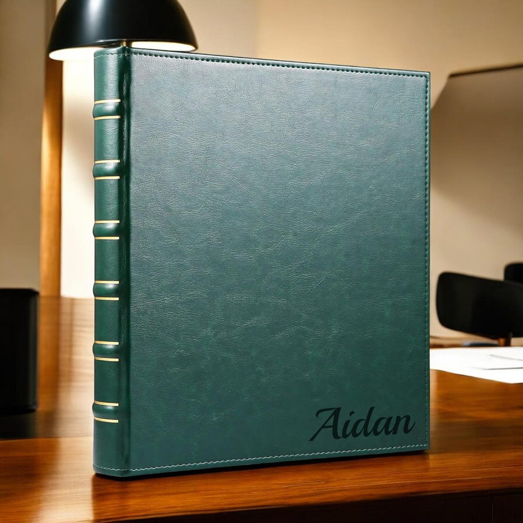 Personalized TRADING CARD Binder TCG Album Holder Sports Card Collector ...