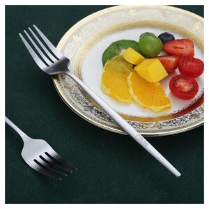 Personalized FORK Dinner Long Dinnerware Utensil Wedding Groomsmen Gift ...