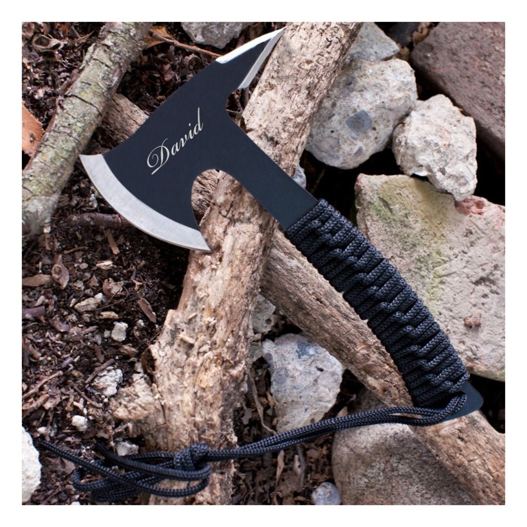 Personalized AXE Custom Engraved Throwing Axes Groomsmen Gifts for Him ...