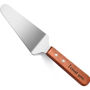 Personalized CAKE SERVER Pizza Pie Pastry Serving Wood Birthday Gift ...