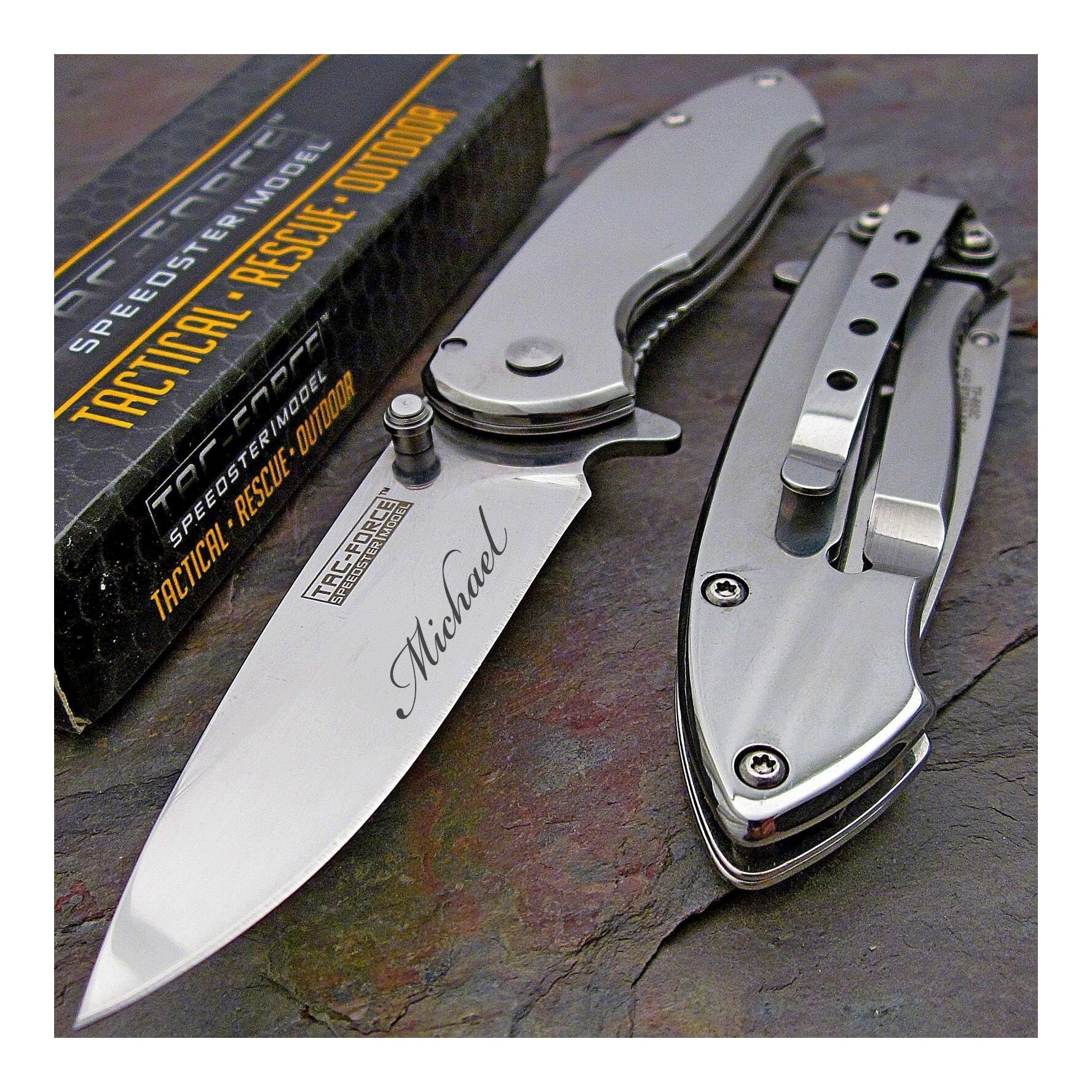 Push Button Automatic Opening Knife