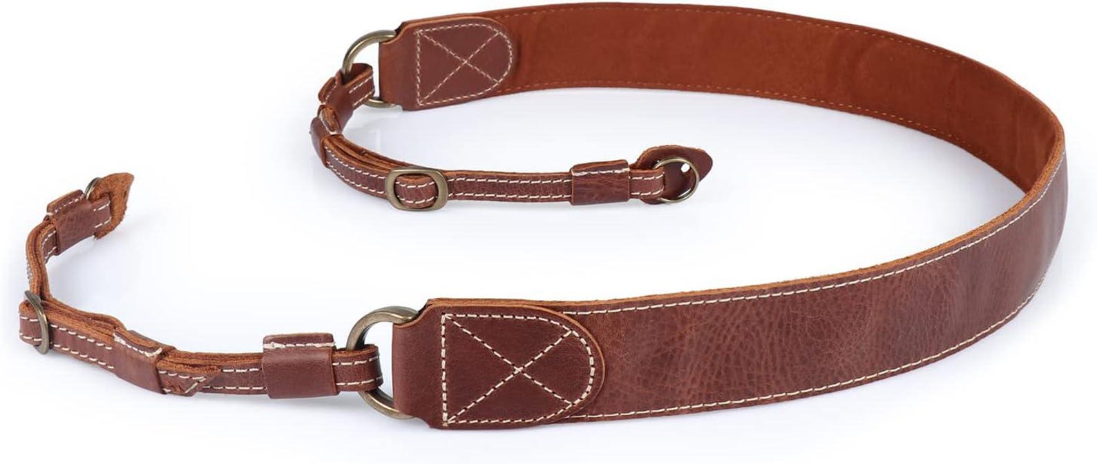 Personalized Leather Camera Strap DSLR & SLR Shoulder Neck Strap ...