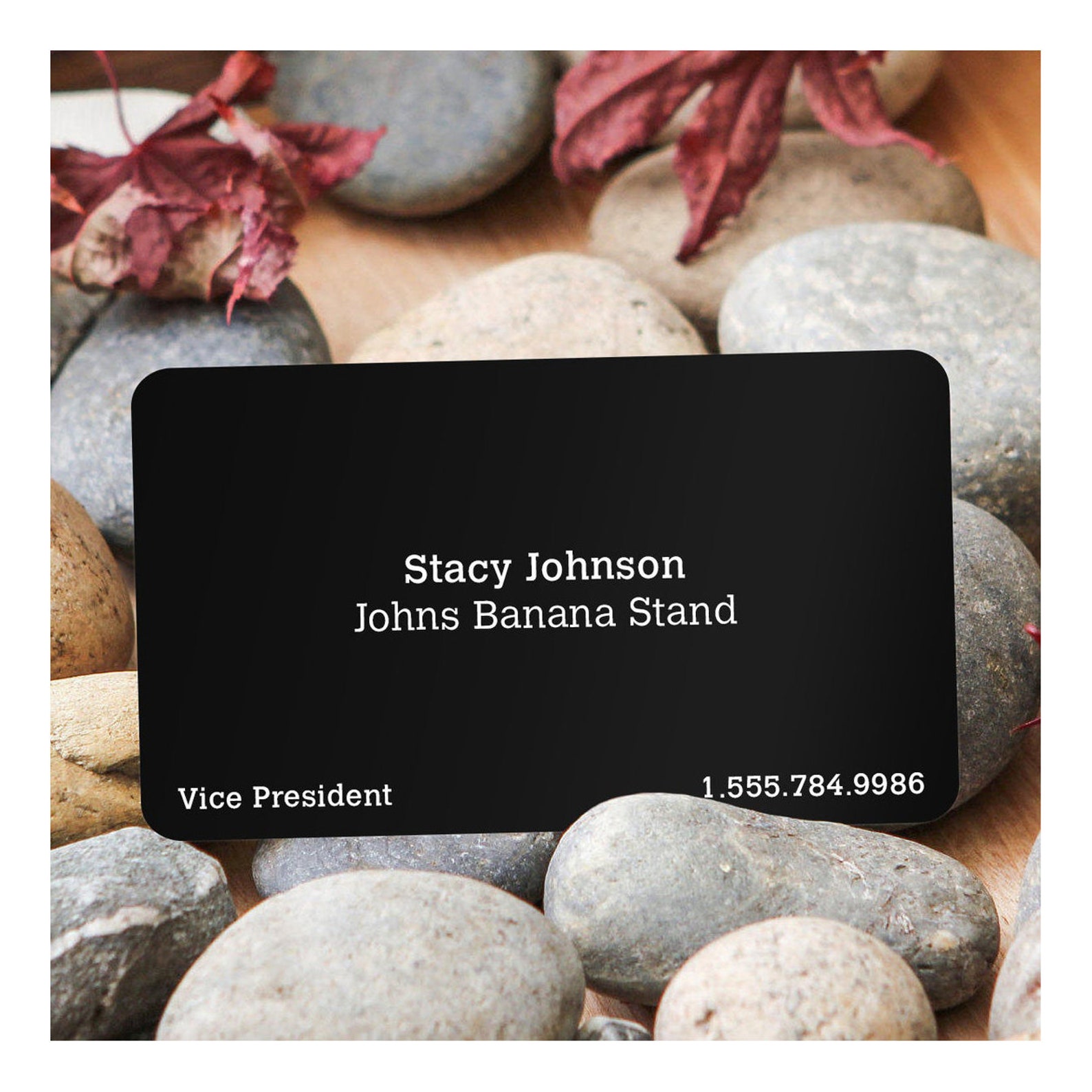 Personalized WALLET CARD Metal Business Cards Groomsmen Birthday Gift ...