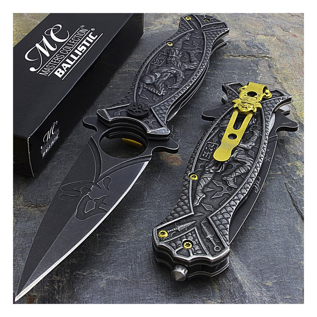 Personalized Ninja POCKET KNIFE for With Clip Knives Multitool Glass ...