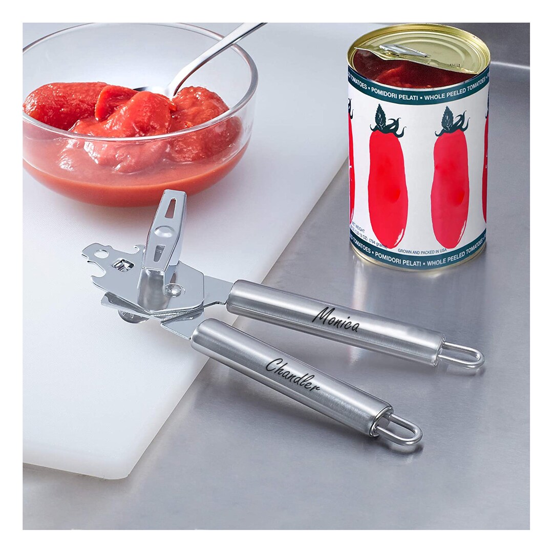 Personalized CAN OPENER Utensil Kitchen Dining Cooking Housewarming ...