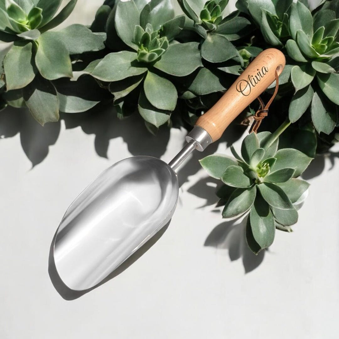 Personalized GARDEN TOOL SHOVEL Trowel Scoop Gardening Bridesmaid Gift ...