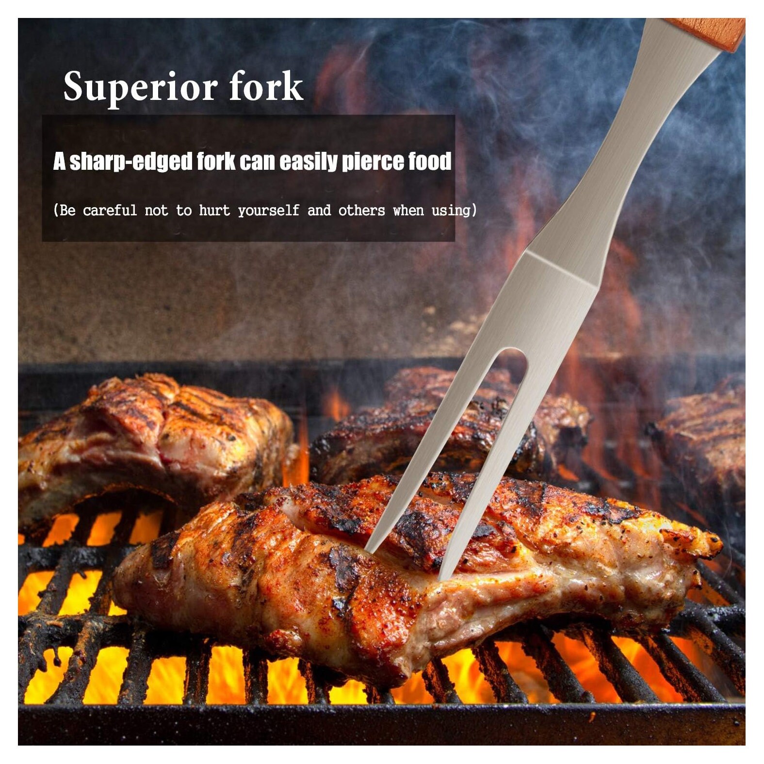 Personalized BBQ GRILL SET Chef Barbeque Tools Grilling Birthday Gift ...