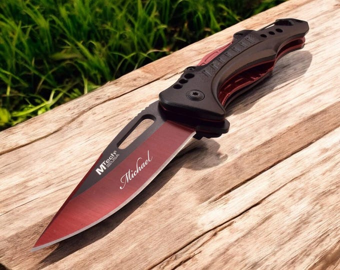 7” Red Skull Grim Reaper Tactical Claw Karambit Assisted Open Folding ...