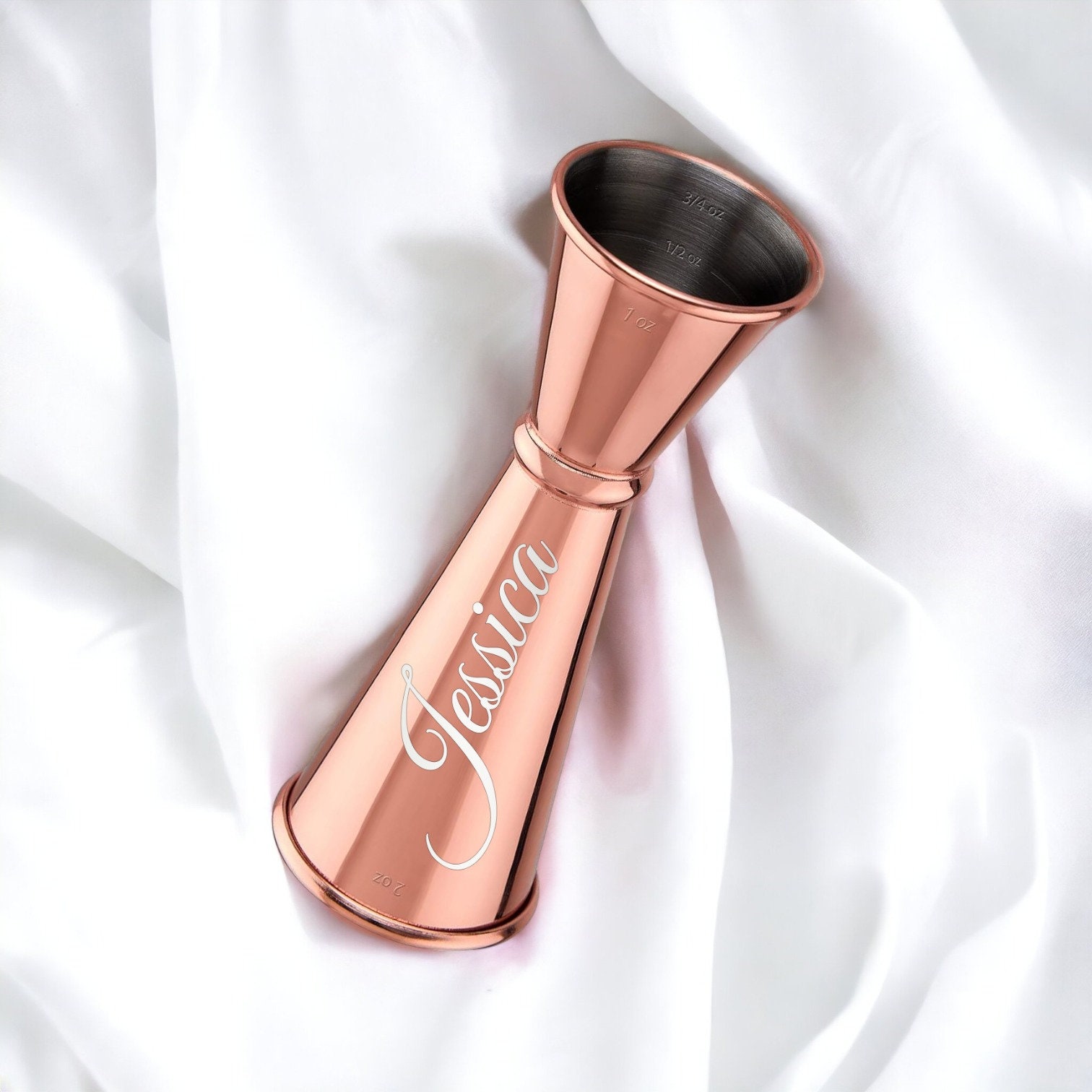Personalized COCKTAIL JIGGER Measuring Cup Cocktail Mixer Home Bar ...
