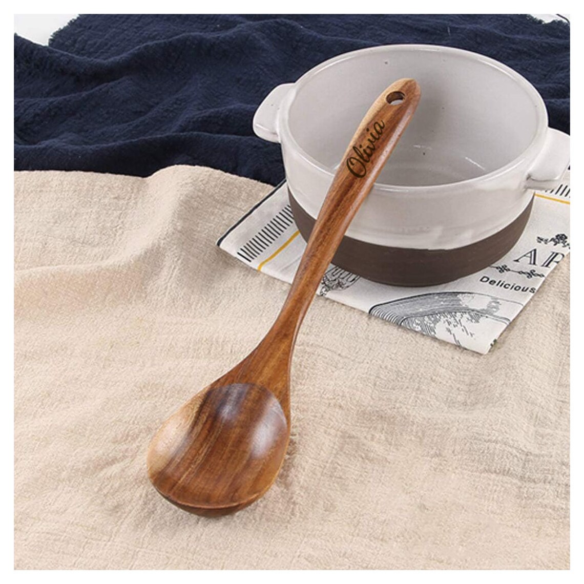 Personalized COOKING UTENSIL SET 4 Piece Home Kitchen Cook Chef ...