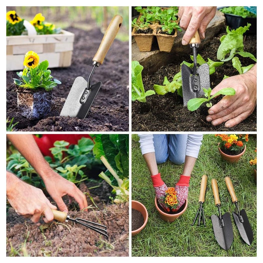 Personalized GARDENING TOOLS SET Garden Flower Home Outdoor Birthday ...