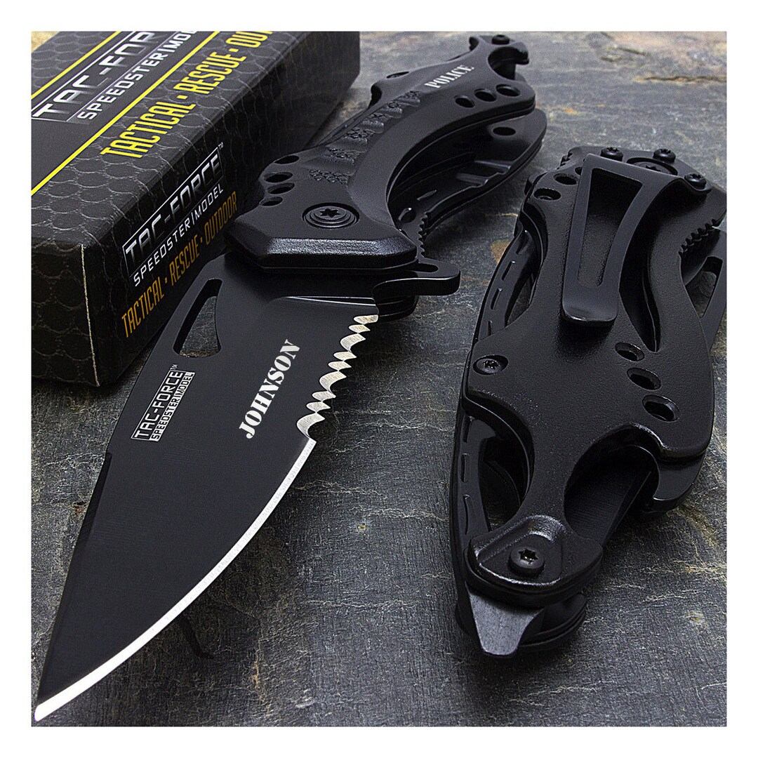 Personalized POLICE POCKET KNIVE Knives Law Enforcement Officer Cop ...