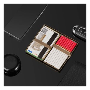 Personalized 100s CIGARETTE CASE Cases Holder Groomsmen Birthday Gift ...