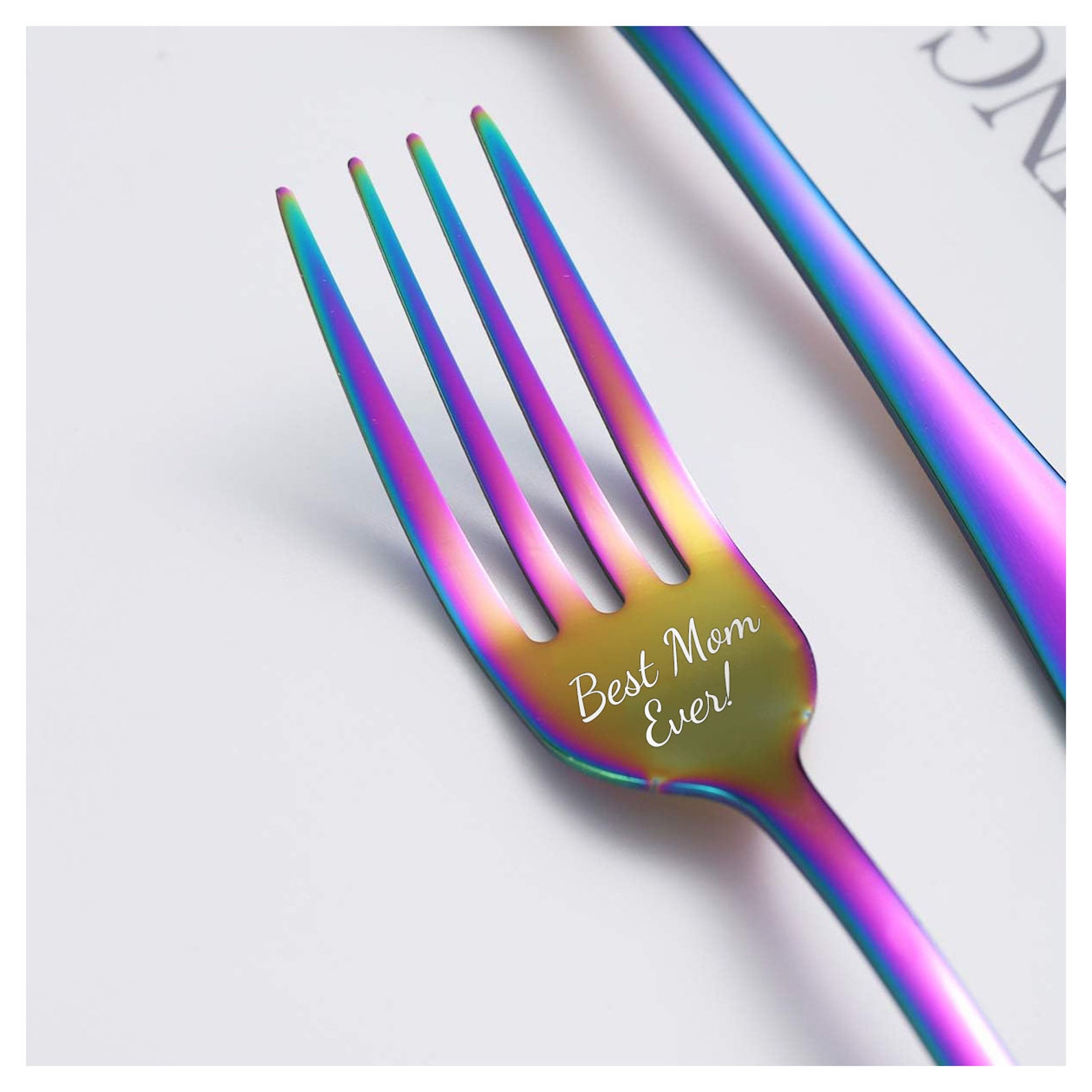 Personalized FORK Utensil Dinnerware Kitchen Cooking Bridesmaid ...