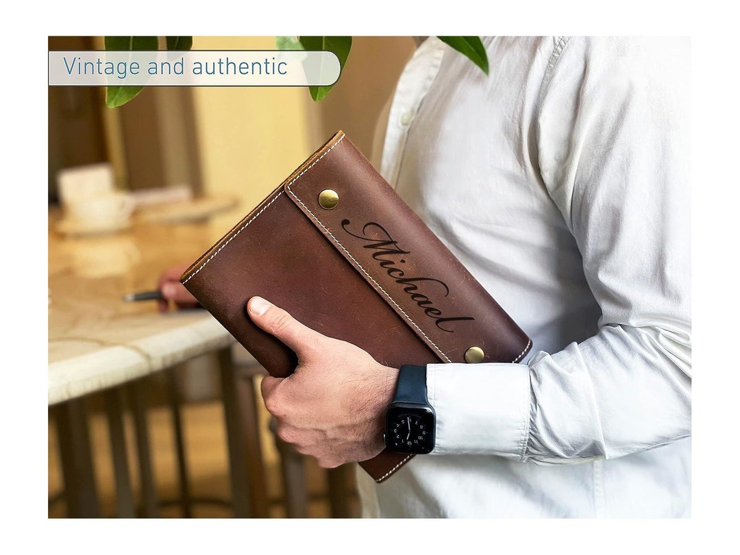 Personalized LEATHER JOURNAL for Men Women Travel Diary Notebook ...