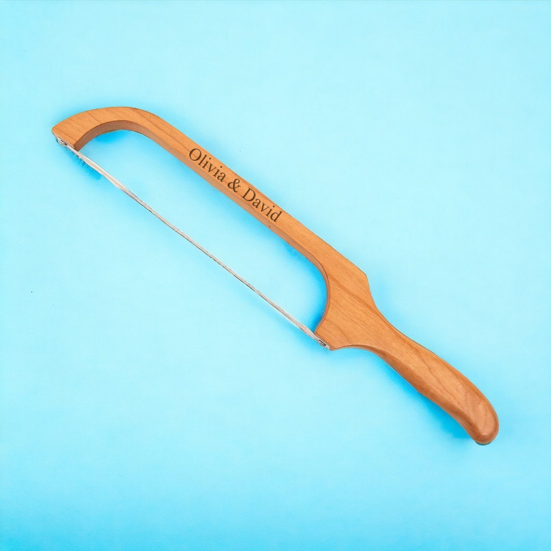 Personalized BREAD BOW KNIFE Knive Custom Engraved Baking Kitchen ...