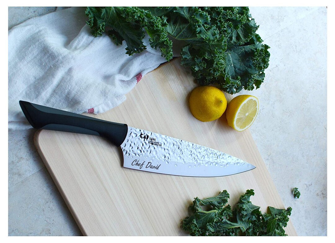 Personalized 8 Professional Chefs Knife Kitchen Chef Knive Engraved ...