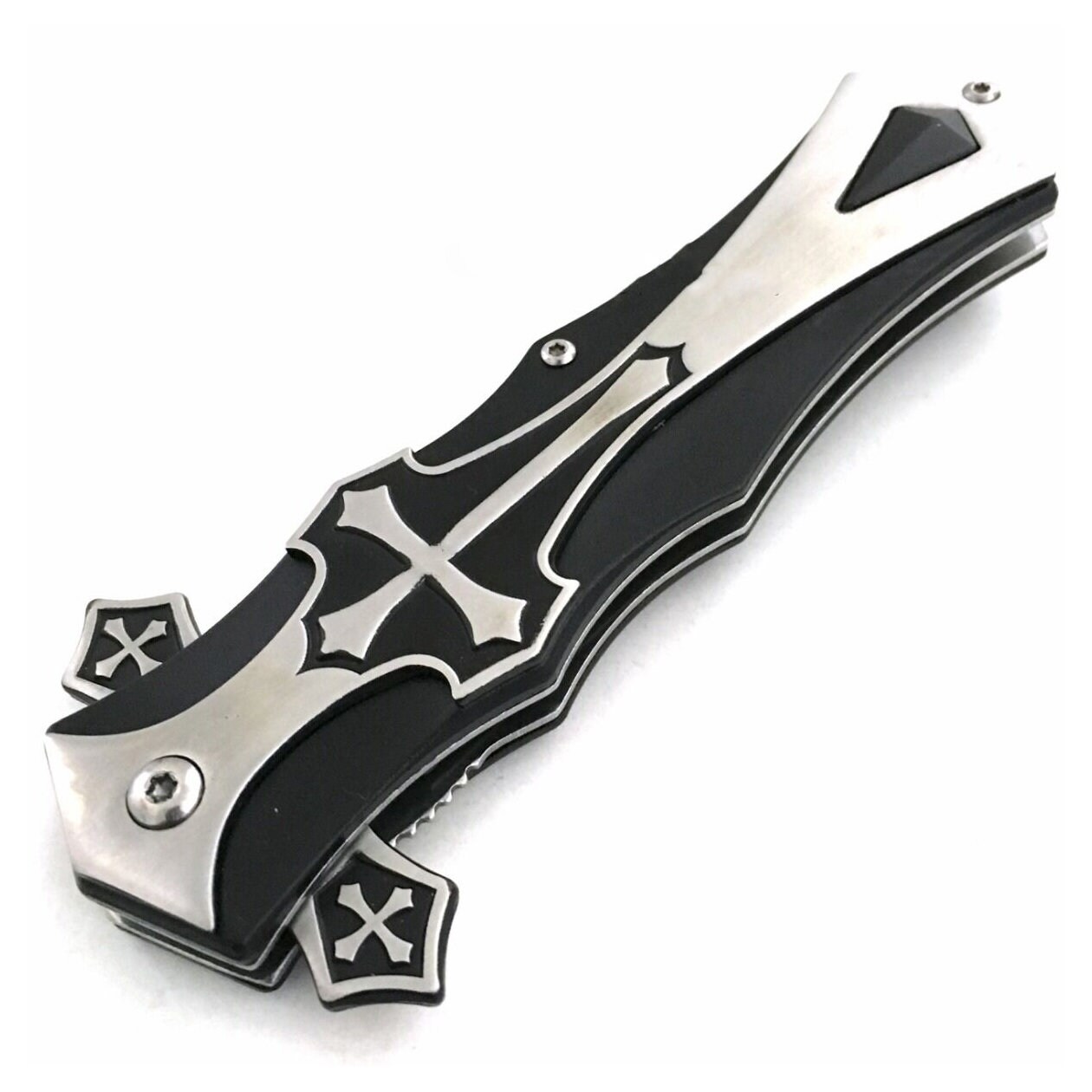 Personalized Celtic Cross POCKET KNIFE With Clip Knives Groomsmen ...