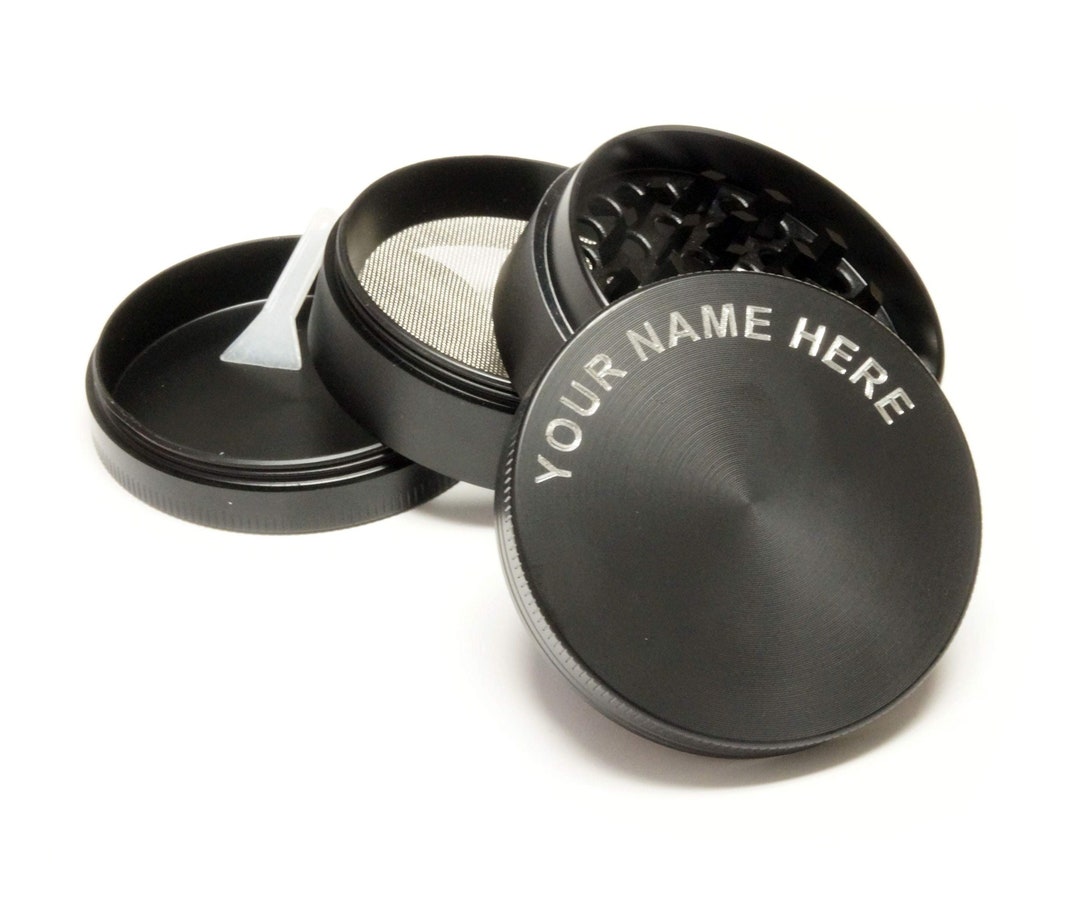Personalized HERB GRINDER Custom Engraved Grinders Groomsmen Gift for ...