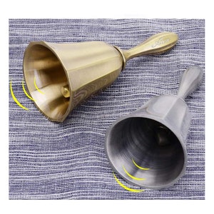 Personalized HANDBELL Brass Hand Bell Call School Teacher Dinner ...