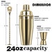 Personalized COCKTAIL SHAKER SET Mixer Drinkware Bar Bartender Barware ...