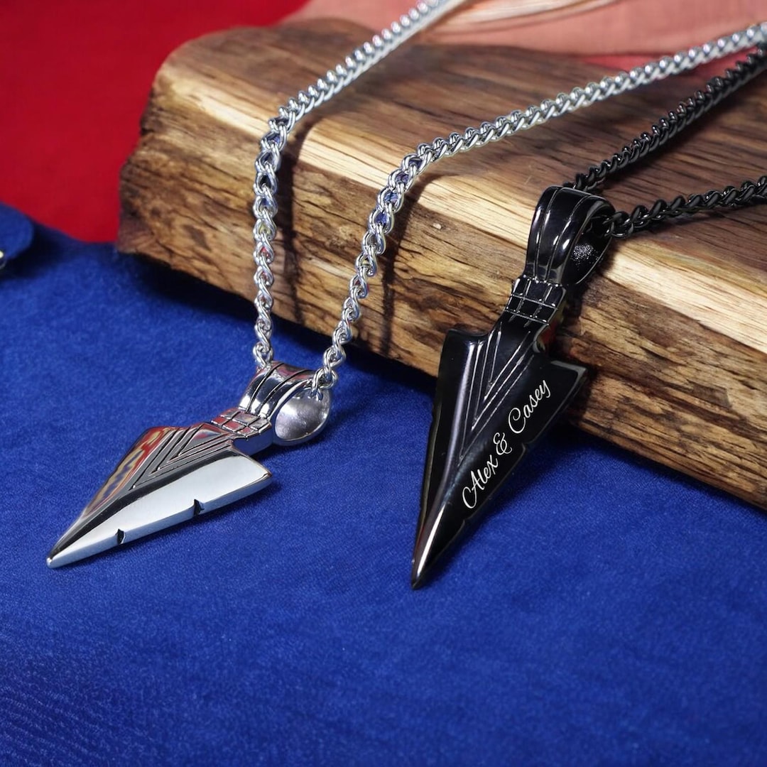 Personalized ARROW NECKLACE for Pendant Jewelry Necklaces Birthday Gift ...