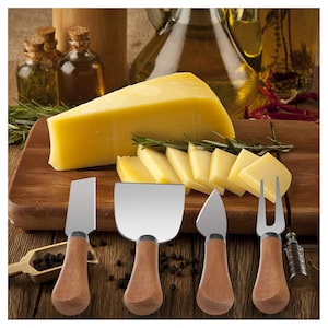 Personalized CHEESE KNIVE SET Knife Kit Charcuterie Board Home Kitchen ...