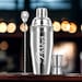 Personalized COCKTAIL SHAKER SET Mixer Drinkware Bar Bartender Barware ...