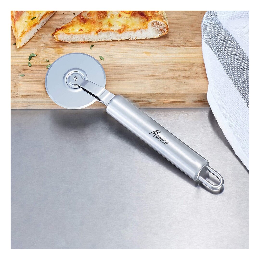 Personalized PIZZA CUTTER Custom Engraved Wheel Cutting Axe - Etsy