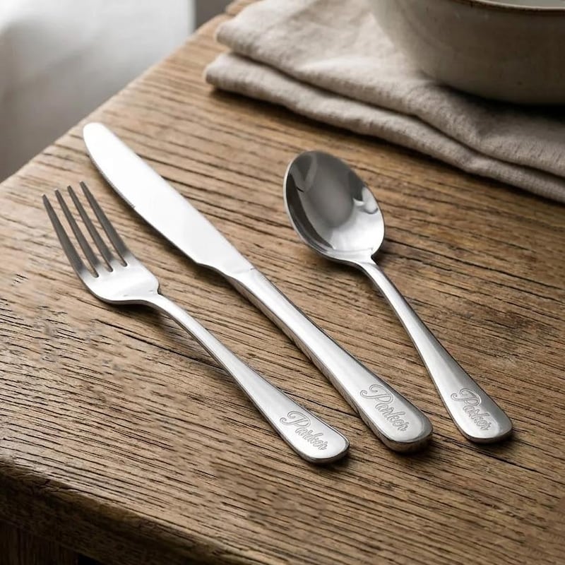 Spoon and Fork Gold Set - Etsy