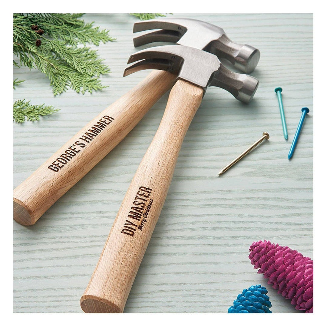 Personalized HAMMER Hammers Birthday Gift for Him Dad Men Tool Tools ...