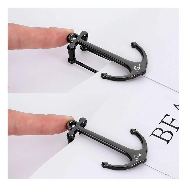Personalized ANCHOR BOOKMARK Book Marks Teacher Groomsmen Birthday Gift ...