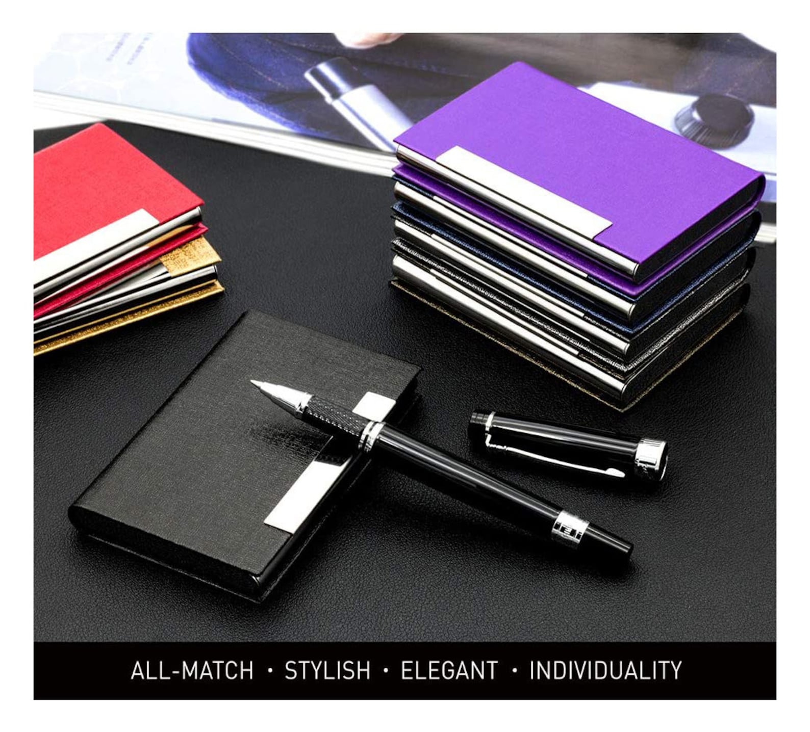 Personalized BUSINESS CARD HOLDER Case Custom Gifts for Him - Etsy