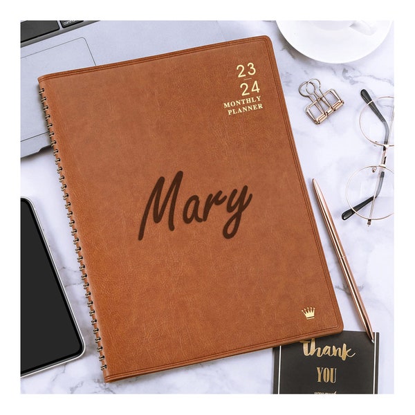 Leather Planner - Etsy