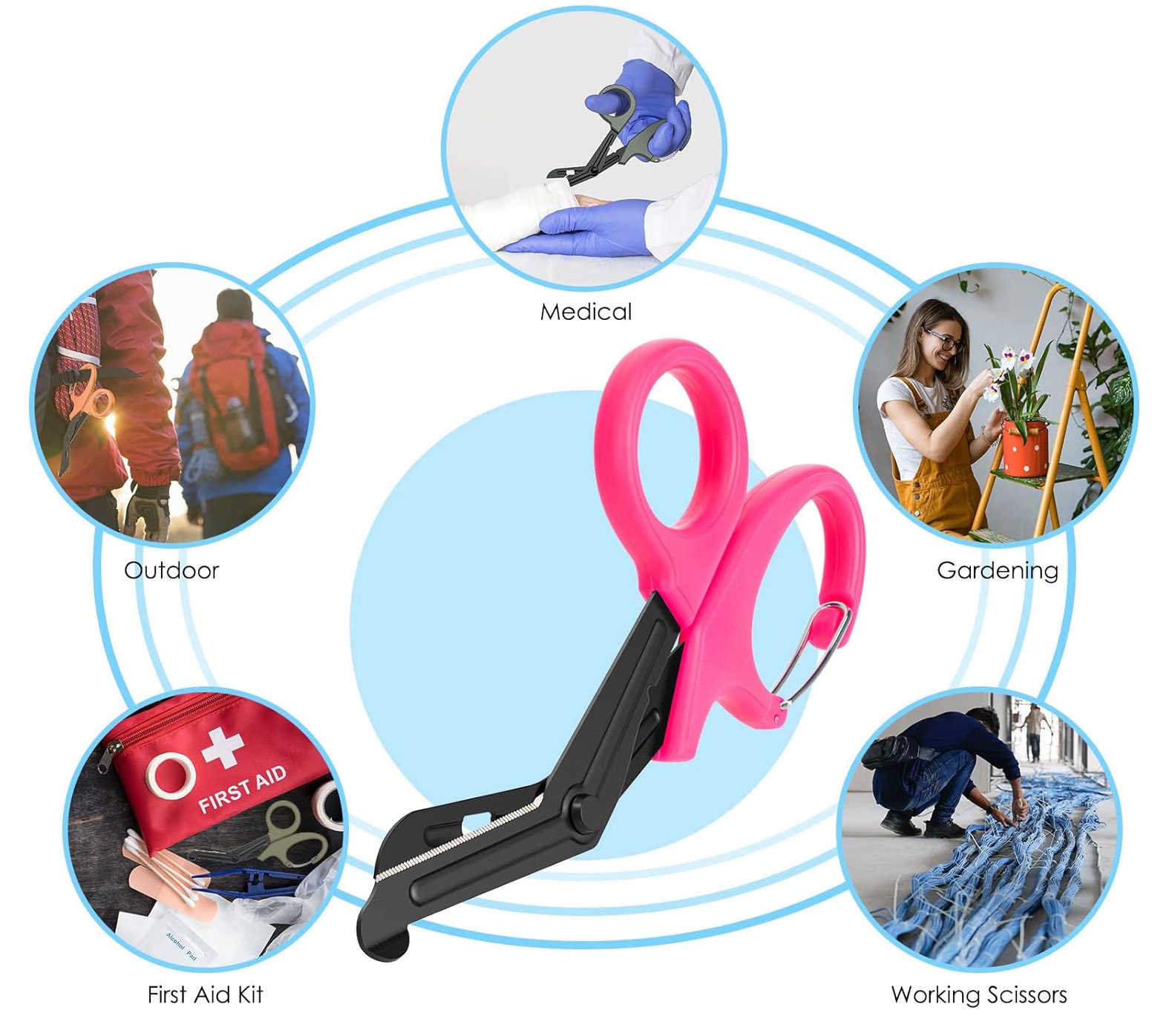 Personalized MEDICAL SCISSORS Bandage Trauma Shears Nurse Nursing ...