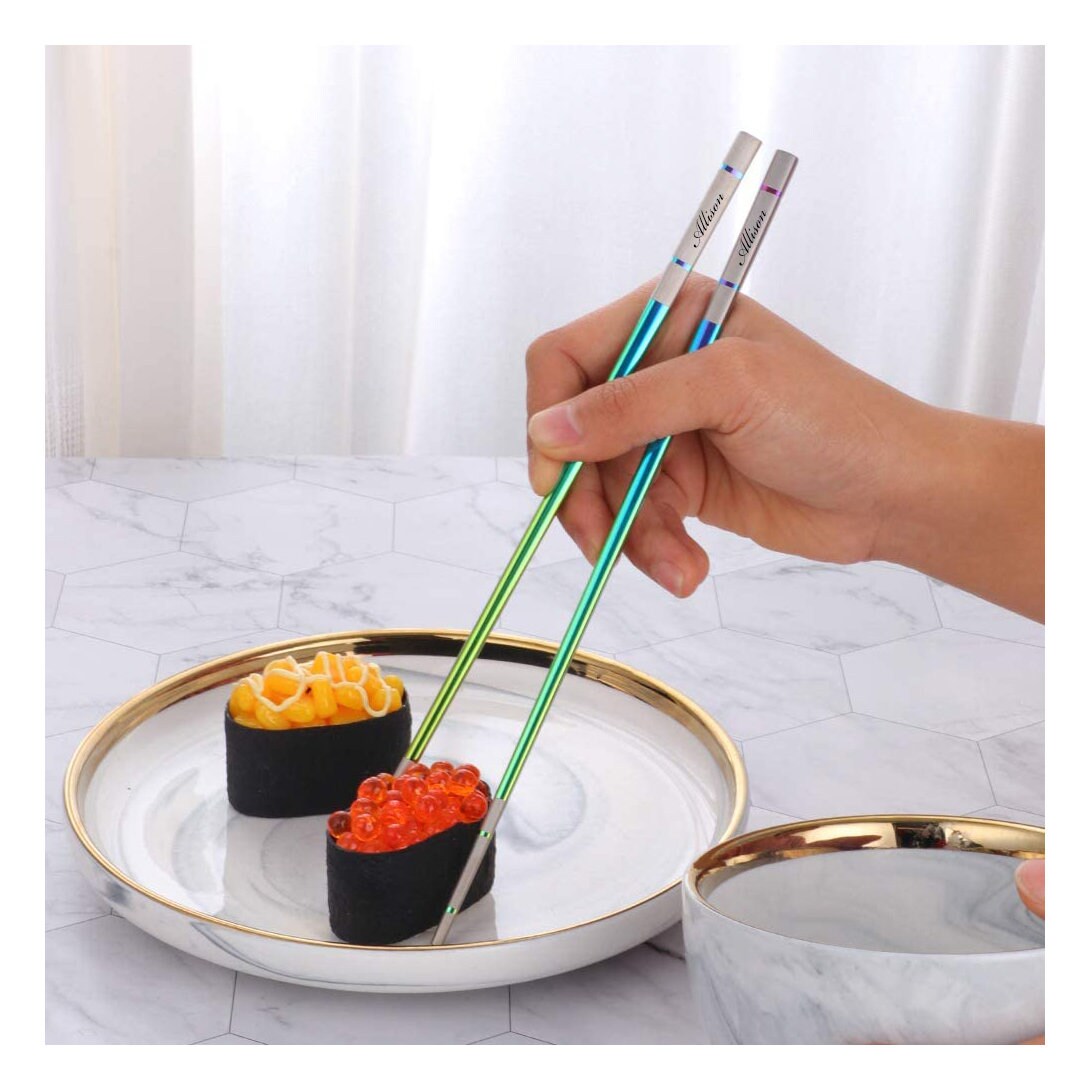 Personalized CHOPSTICKS Set Custom Chop Sticks Gift Bridesmaid - Etsy