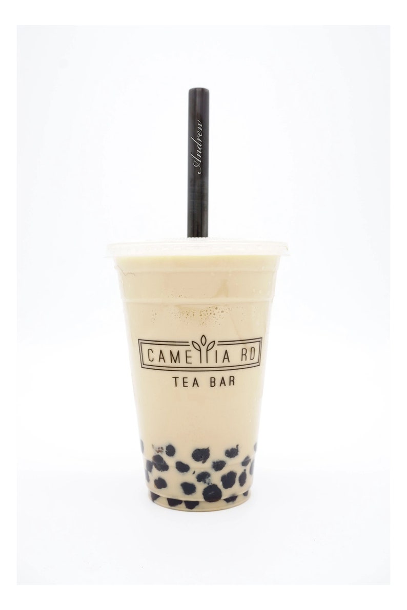 Personalized BOBA TEA STRAW Custom Bubble Tea Straws - Etsy