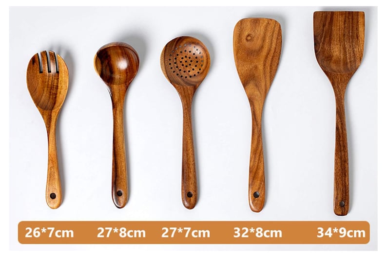 Personalized COOKING UTENSIL SET 5 Piecce Home Kitchen Cook Chef ...