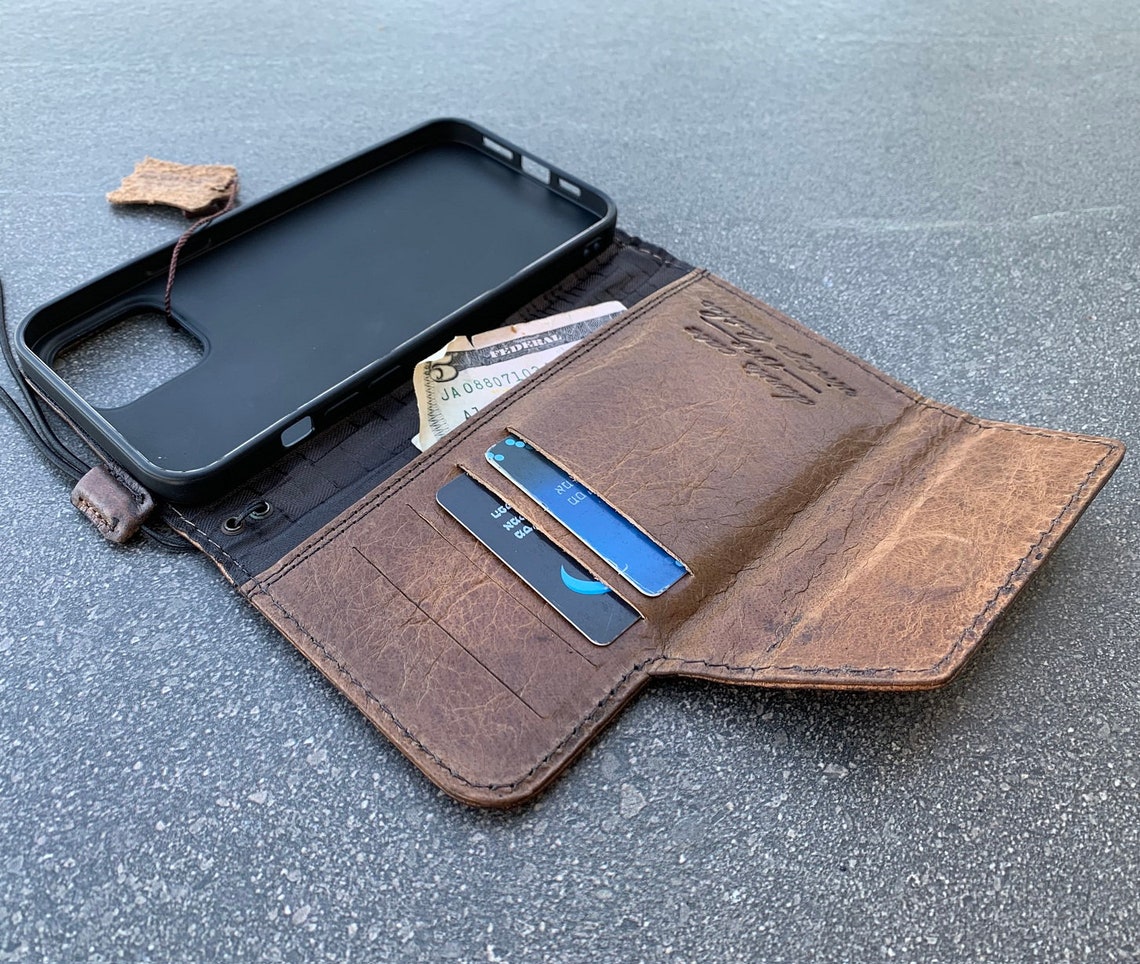 Genuine Full Leather Case for Apple Iphone 11 12 13 14 Pro Max - Etsy