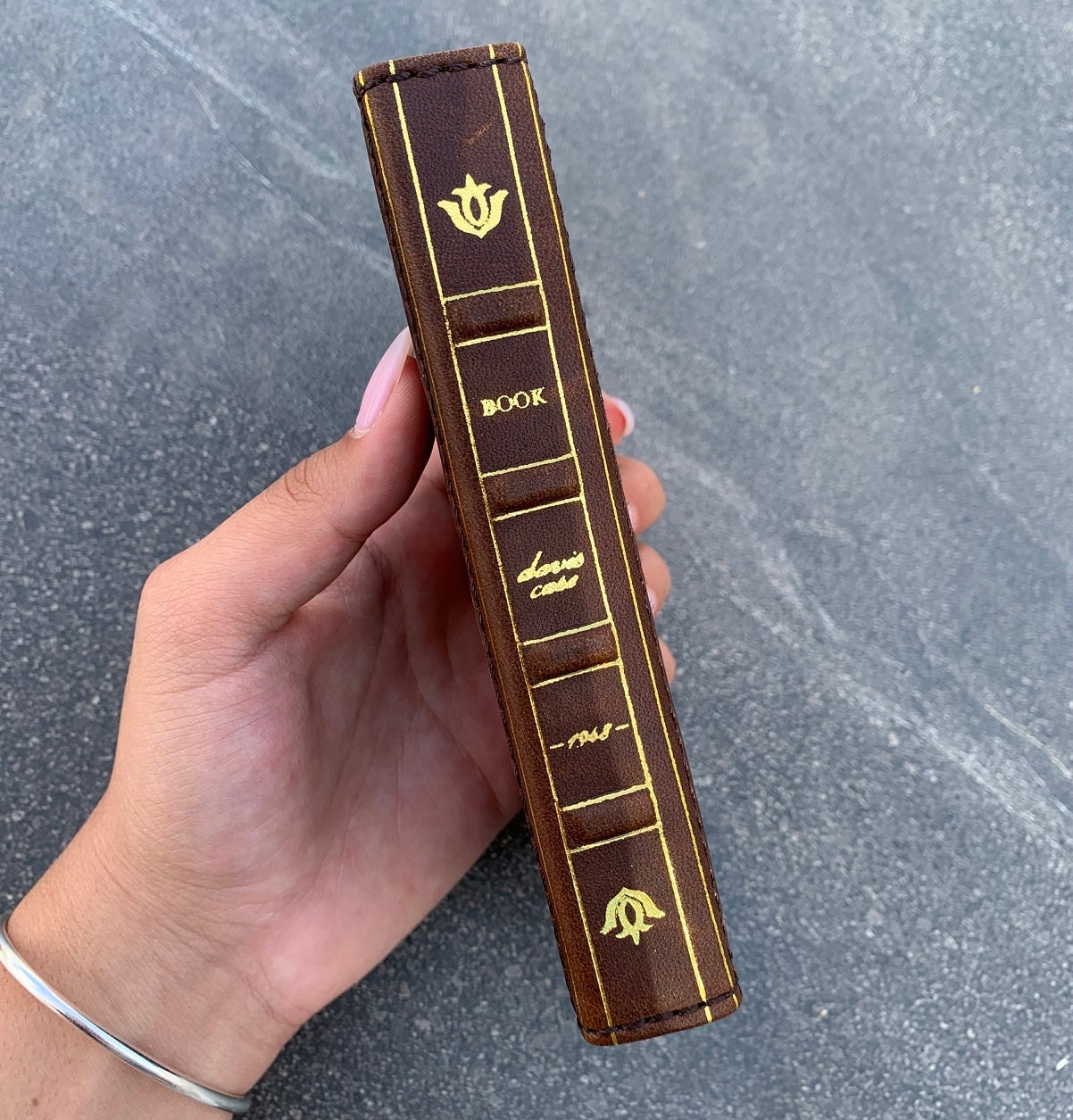 Handmade Leather Book Wallet Case for Pixel - Etsy