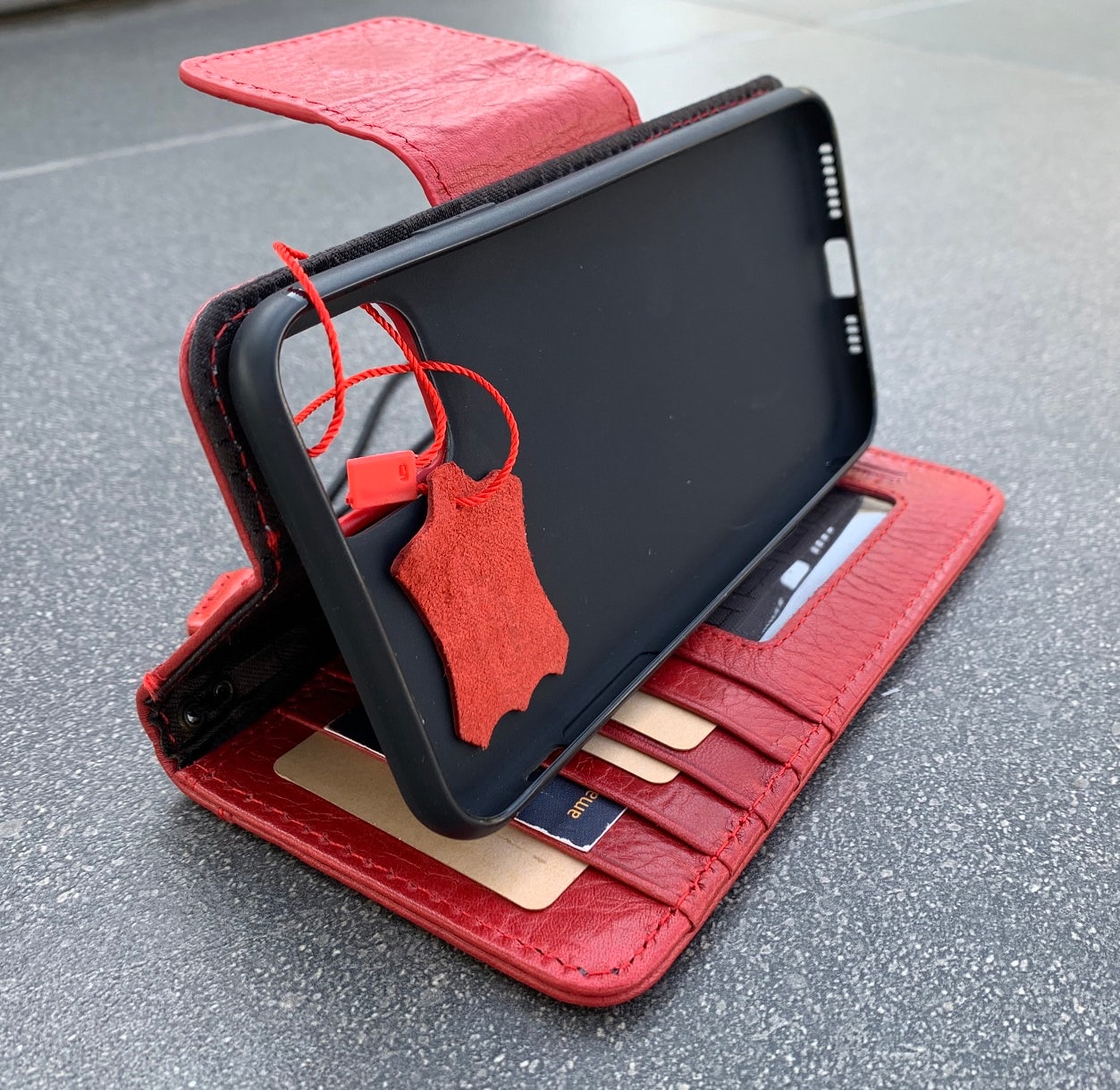 Genuine Full Red Leather Case for Apple iPhone 11 Pro Max | Etsy