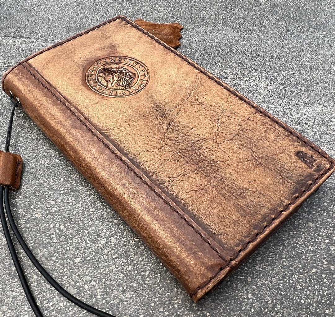 ARICHI Genuine Leather Case for Apple iPhone 11 12 13 14 15 16 Pro Max ...