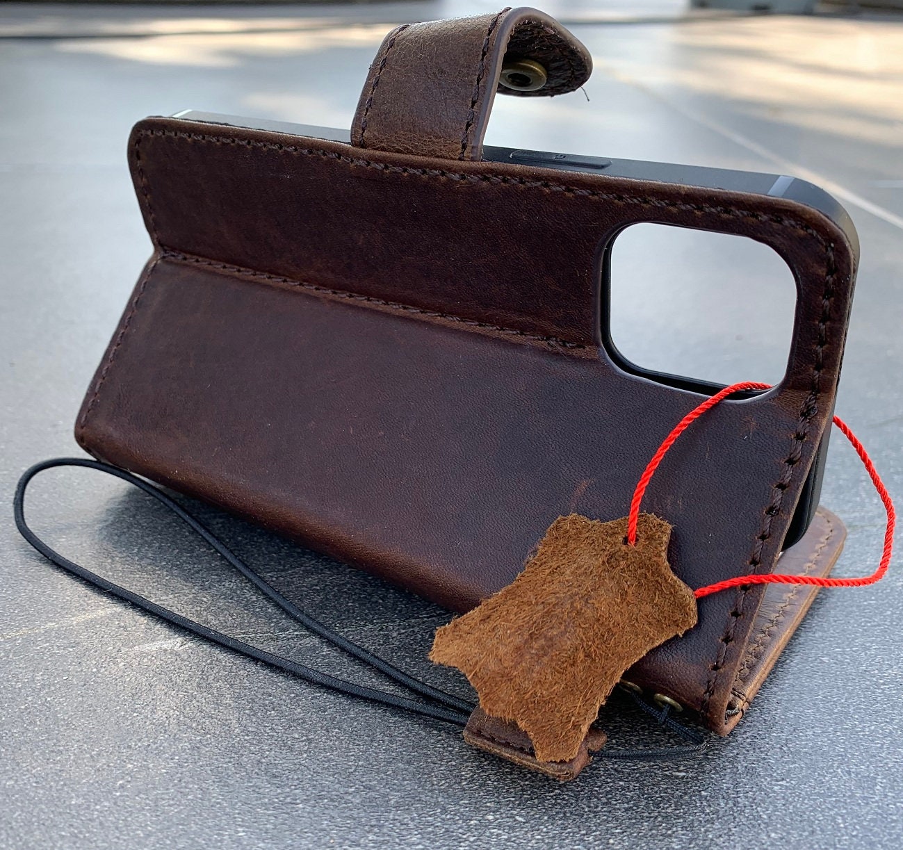 Genuine Full Leather Case for Apple Iphone 12 Wallet Vintage - Etsy