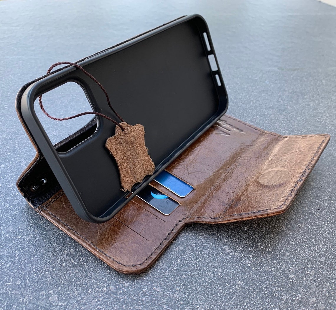 Genuine Full Leather Case for Apple Iphone 11 12 13 Pro Max 6 | Etsy