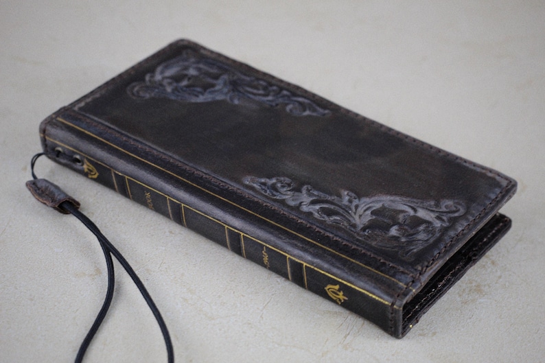 ARICHI Genuine Leather Google for Pixel Case: Vintage Bible Style With ...